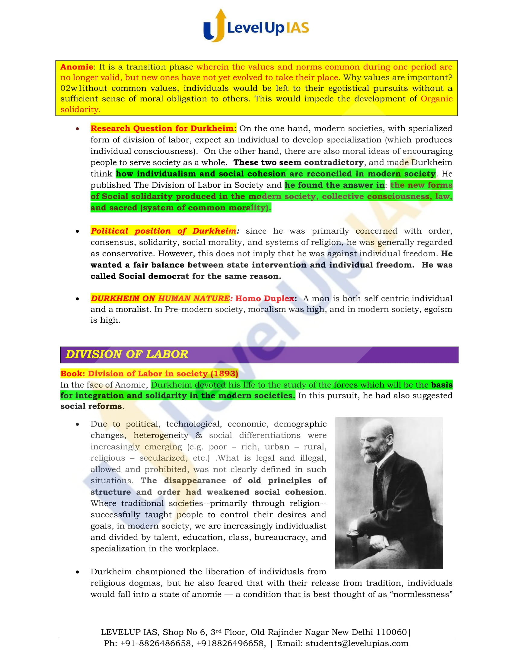 Buy Online Level UP IAS Sociology OPTIONAL IAS MAINS Latest Printed ...